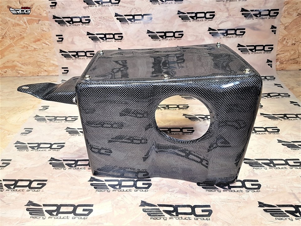 RPG Carbon RR Cold Air Intake Box for 97-01 Subaru Impreza WRX STi GC8 ...