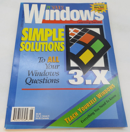 WINDOWS - PC Novice Learning Series Vol. 3 Issue 6 1997 | eBay