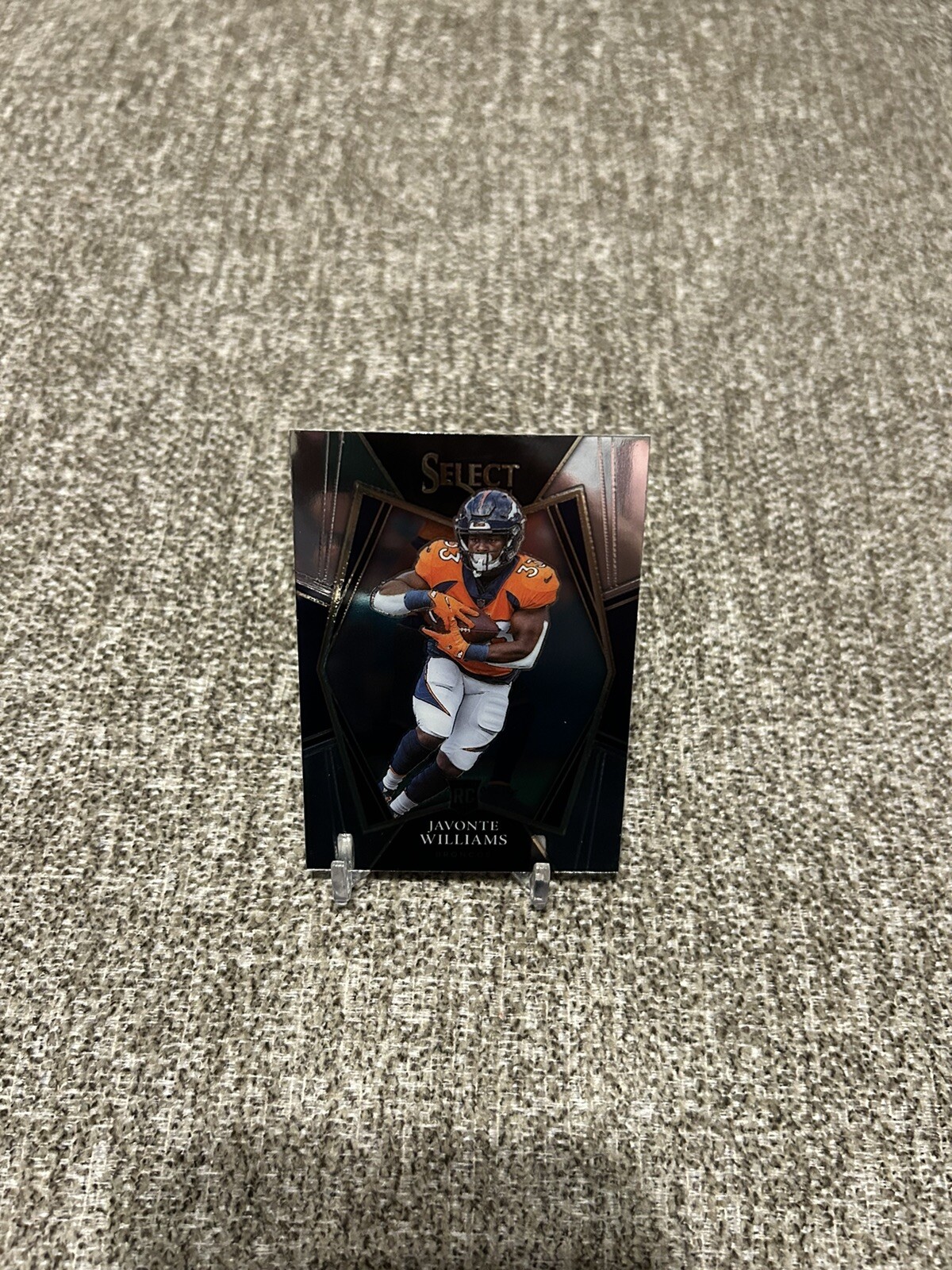 2021 Panini Select Football PREMIER LEVEL #157 Javonte Williams ROOKIE ...