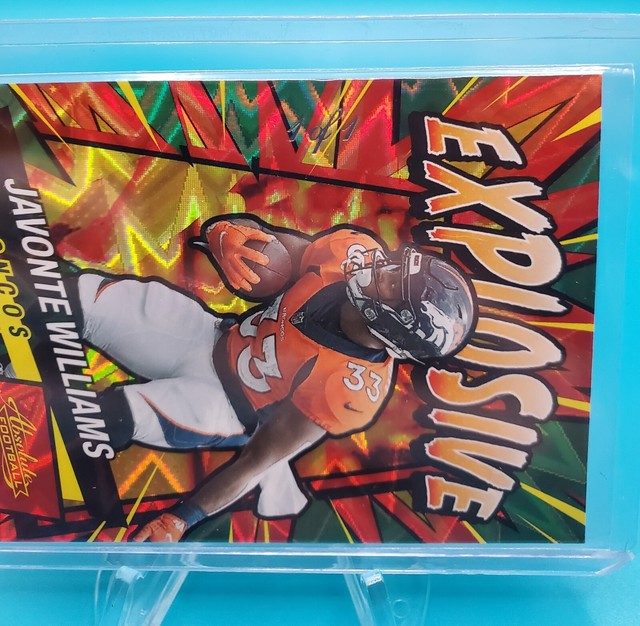 2022 Panini Absolute - Explosive #E22 Javonte Williams for sale online ...