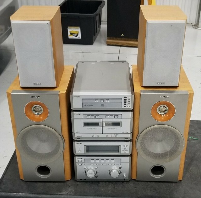 Sony MHC-NX1 Stereo System 5 CD Changer. Close to Mint!! | eBay