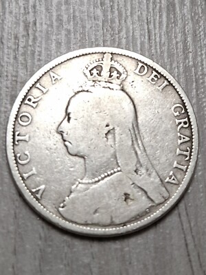 1889 Queen Victoria Florin Silver Coin | eBay UK