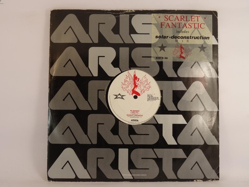 SCARLET FANTASTIC NO MEMORY (299) 2 Track 12" Single Company Sleeve ...