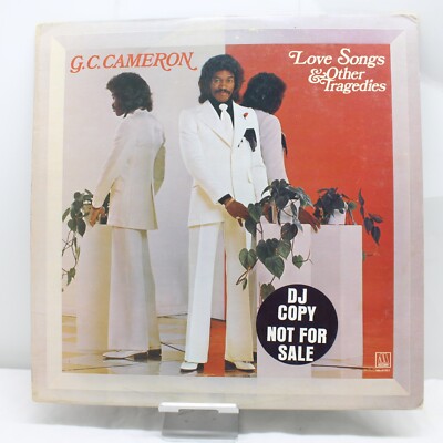 G.C. Cameron Love Songs & Other Tragedies PROMO Vinyl Record LP VG ...