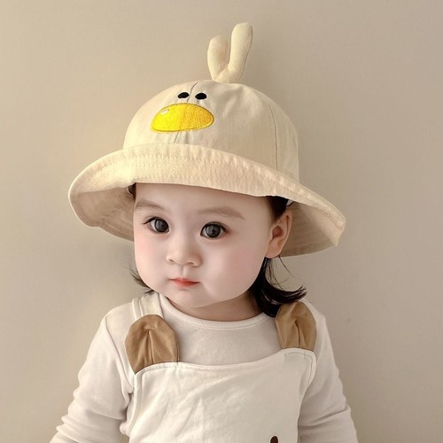 Adjustable Baby Caps Cartoon Sunshade Visor Hat Duck Tongue Hats Boys ...