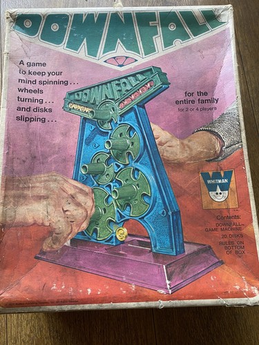 Vintage 1st Edition DOWNFALL Board Game 1970 - Whitman - Very Rare ...