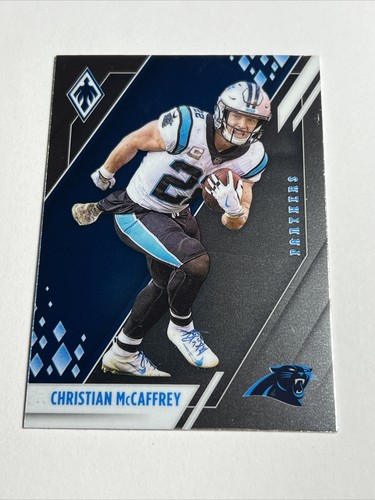 2021 PANINI PHOENIX FOOTBALL CHRISTIAN MCCAFFREY NO 18 Panthers/49ers ...