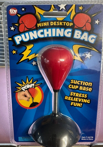 Mini Desktop Punching Bag with Suction Cup Base – 5 Inch | eBay