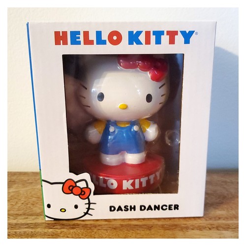 Hello Kitty Car Dash Dancer Ceramic Bobble Head Figure Figurine Sanrio ...