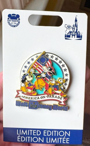 Disney Pin - WDW 50th Anniversary - America On Parade Vault Collection ...