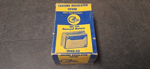 CALIFORNIA CUSTON 1940-55 GM Cal Custom Chrome Voltage Regulator cover ...