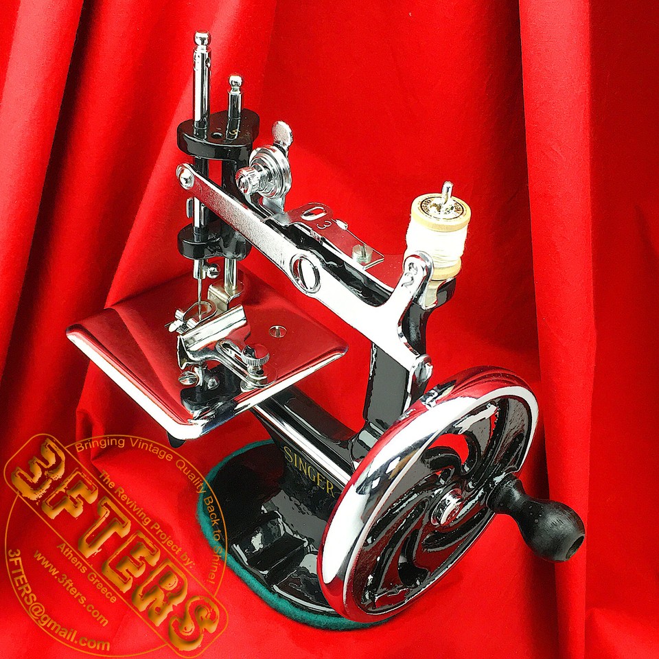 SINGER 20 Child Toy Sewing Machine SewHandy 20-1 Restored by 3FTERS | eBay