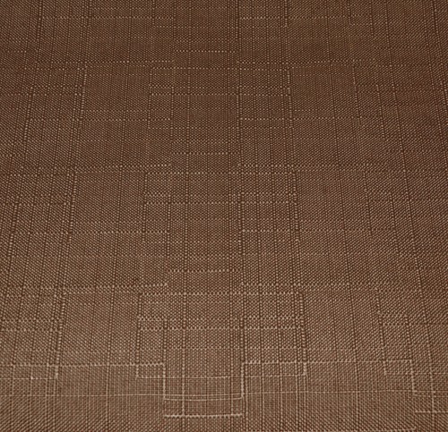 Qh20t Light Brown Linen Cotton Blend 3D Box Sofa Seat Cushion Cover ...