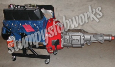 Ford FE fe engine stand cradle & HDP Casters 360 390 428 side oiler | eBay