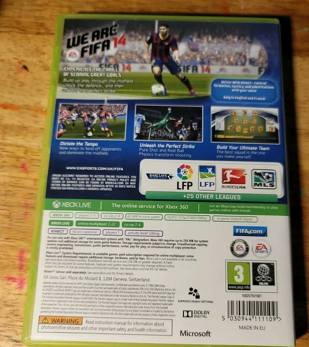 Fifa 14 Xbox 360 Controls