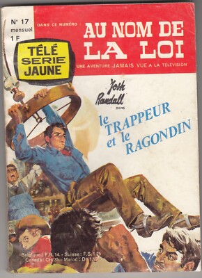 JOSH RANDAL AU NOM DE LA LOI N° 17 DE MARS 1965 TELE SERIE JAUNE | eBay