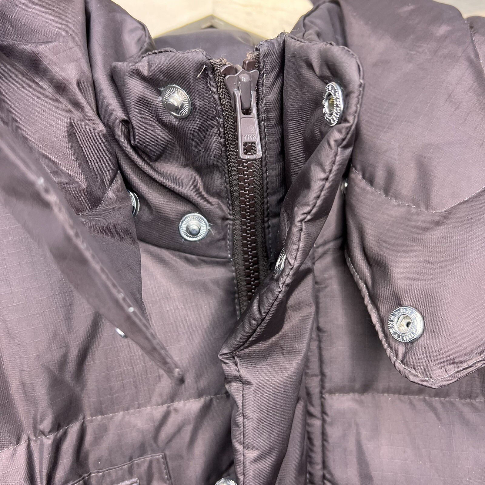 Vintage 2005 Adidas Puffer Down Parka Jacket Brown Puffy Men's Size XL ...