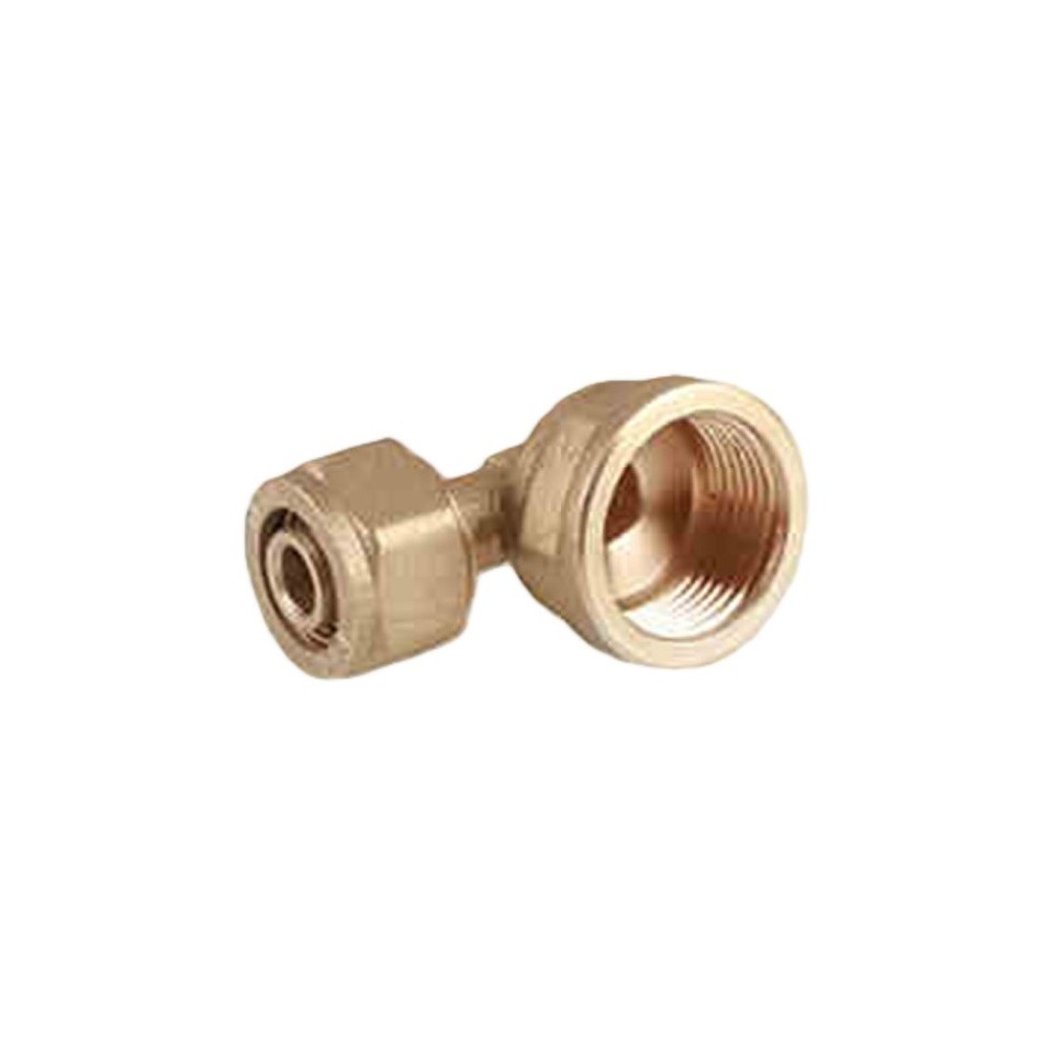 Aluminum Plastic Fittings with Brass Coating for 1216 Pipe Systems 2 ...