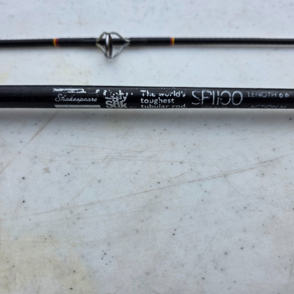 Shakespeare Ugly Stick SP 1100 6' 6" 2 Piece Spinning Rod Action Medium ...