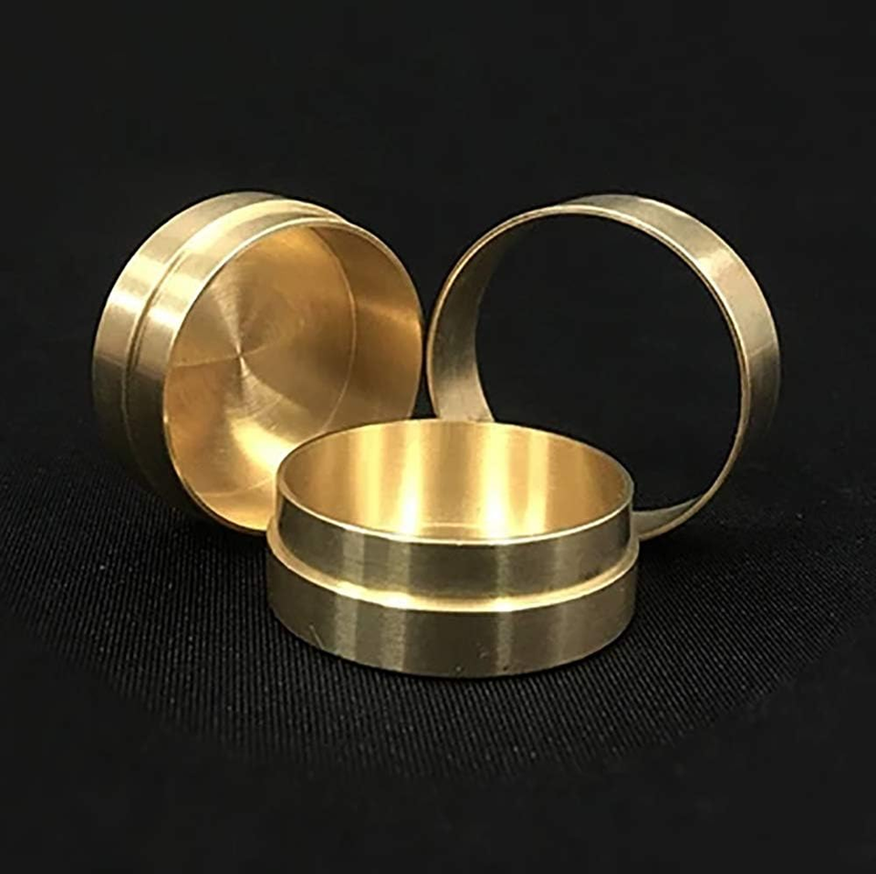 Dynamic Coins Copper Box (US Half Dollar Version) Magic Tricks Coin ...