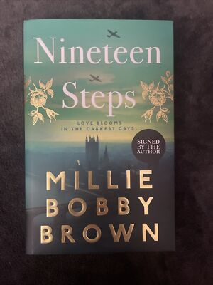 NINETEEN STEPS- Millie Bobby Brown Signed Edition Hardback Book | eBay