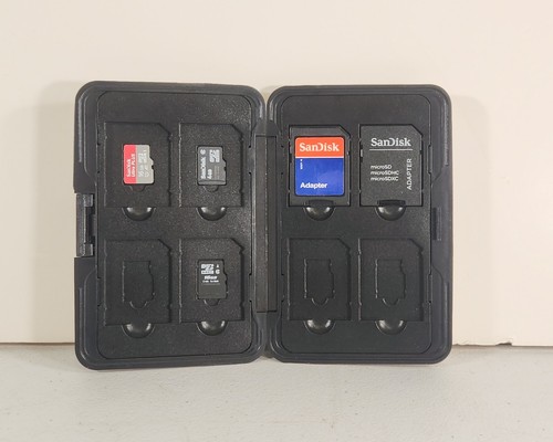 Aluminum and water resistant SD/microSD card case - memory cards NOT ...