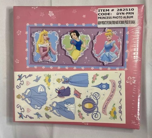 Sealed Disney Princesses 12x12 Scrapbook Photo Album including Stickers ...