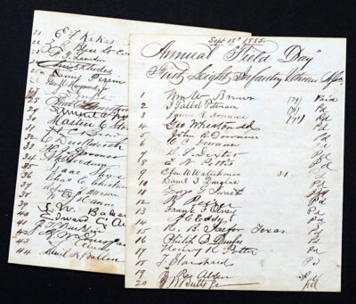 RHODE ISLAND FIRST LIGHT INFANTRY Militia Reunion / 63 Soldier ...