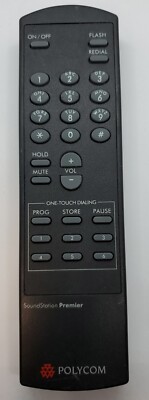 Original POLYCOM Sound Station Premier Remote Control 2200-03000-001 | eBay