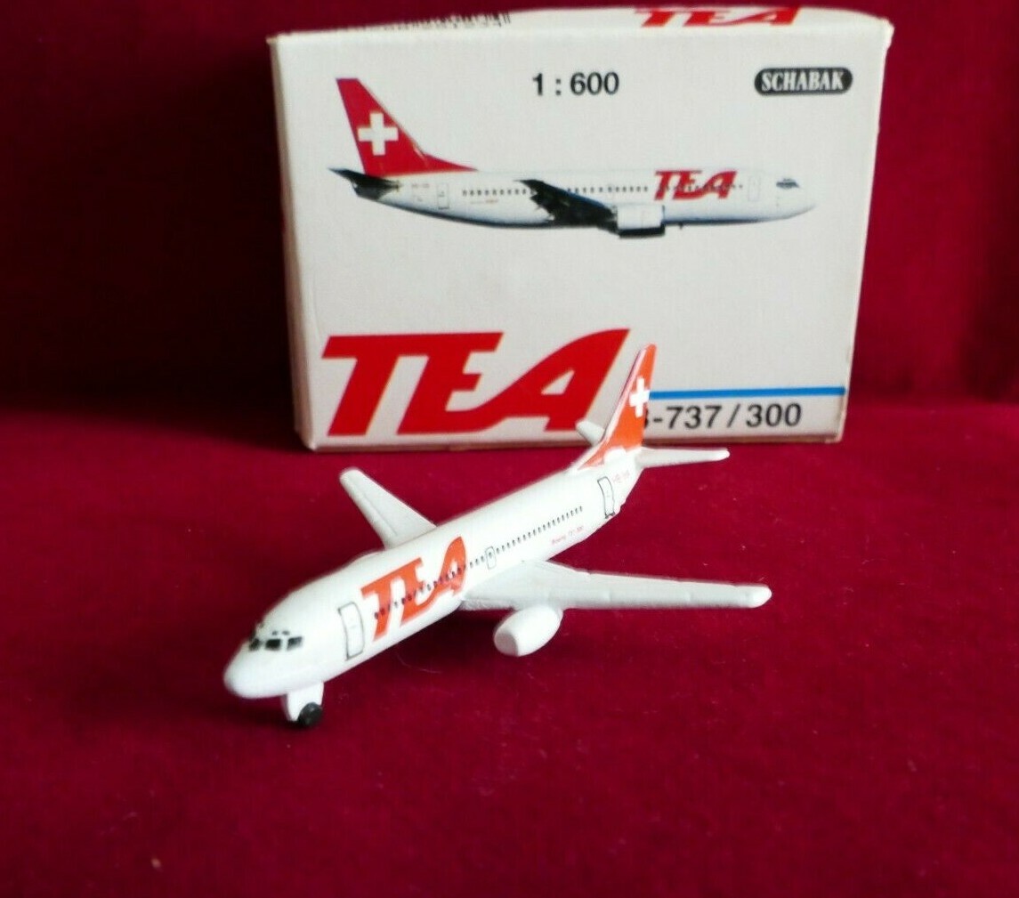 SCHABAK Avion TEA Boeing B-737-300 - Ech 1:600 - Model Aircraft | eBay