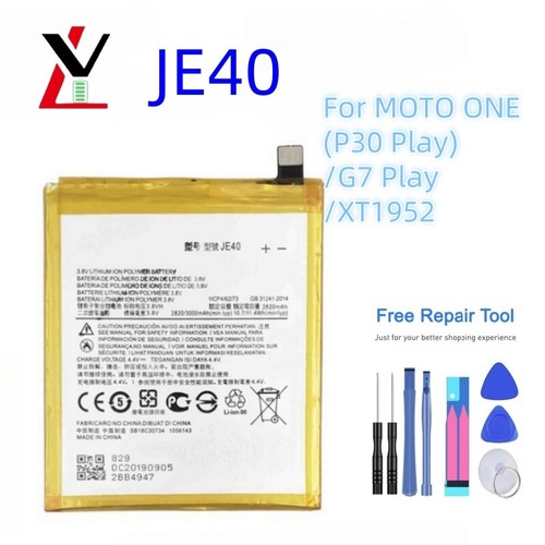 For Motorola Moto G7 XT1962 Moto G7 Play XT1952 JE40 Battery ...