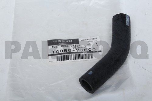 14056VJ600 Genuine Nissan HOSE-WATER 14056-VJ600 | eBay