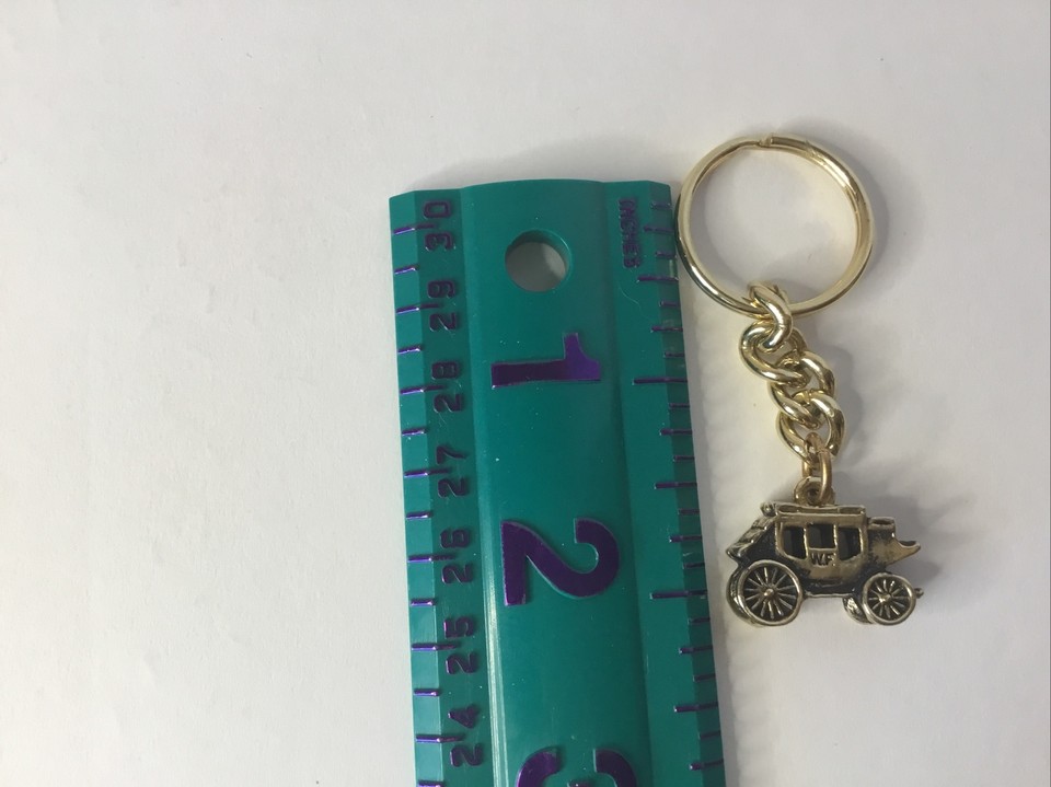 Vintage Wells Fargo Company Stagecoach Keychain | eBay