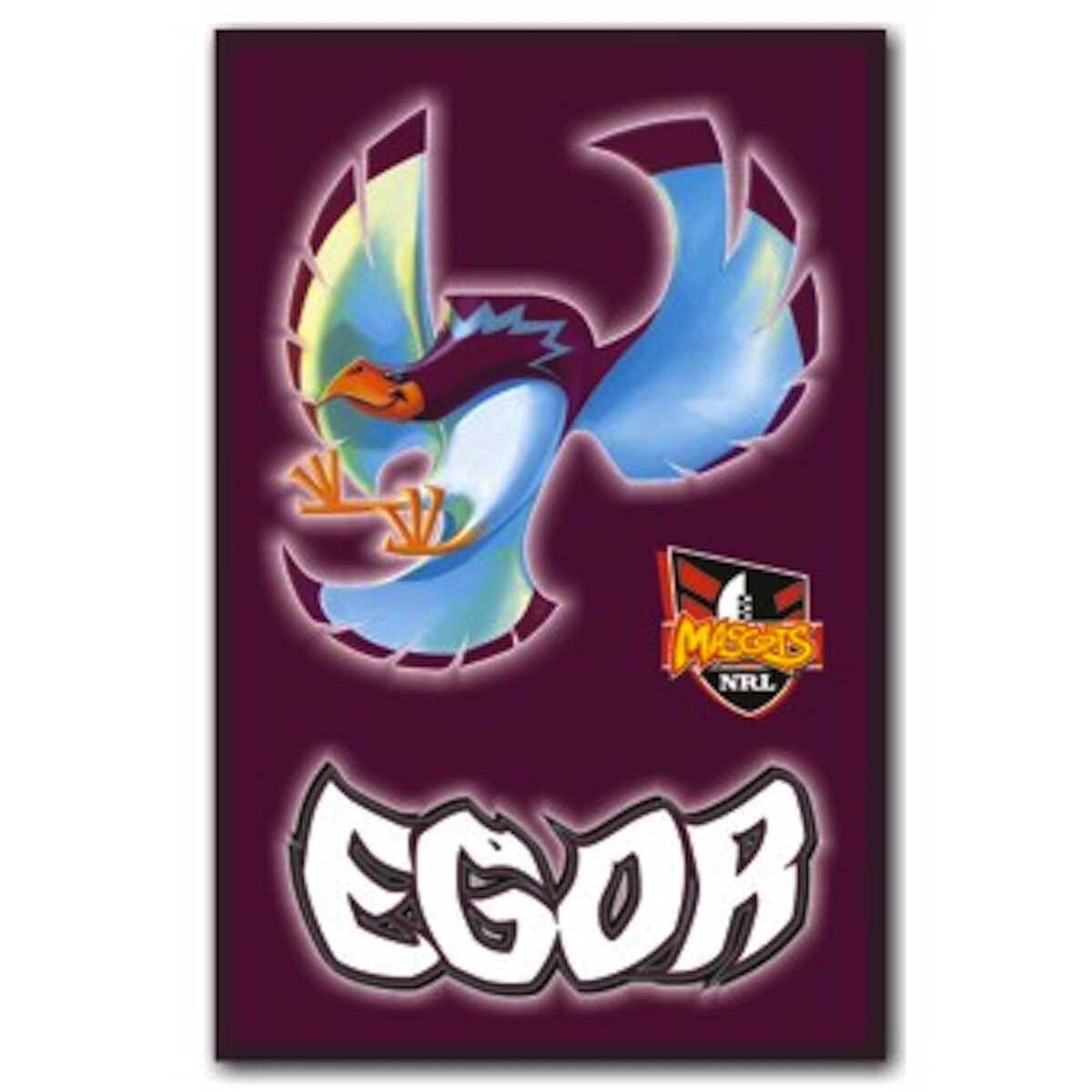 Manly Sea Eagles NRL Team Mascot Magnet - Egor | eBay Australia
