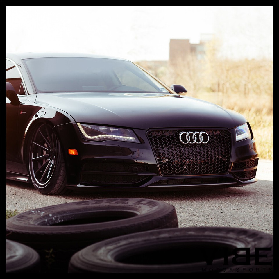 20" Ferrada FR4 Black Concave Wheels Rims | Fits Audi A7 S7 ...