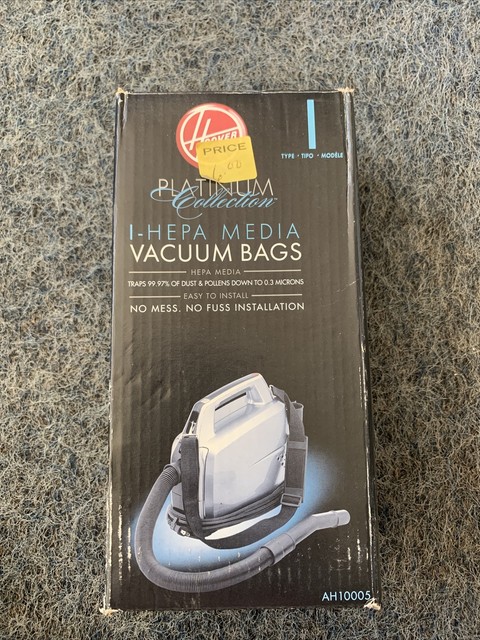 Hoover I-HEPA Media Vacuum Bag - AH10005 (Pack of 8) for sale online | eBay