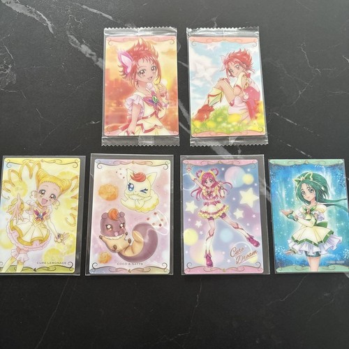 Precure 5 Wafer Card Set Cure Dream SR Cure Rouge N Cure Lemonade N ...