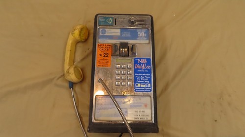 Payphone Push Button Face Case & Guts Dial Assembly Handset & Receiver Cord | eBay