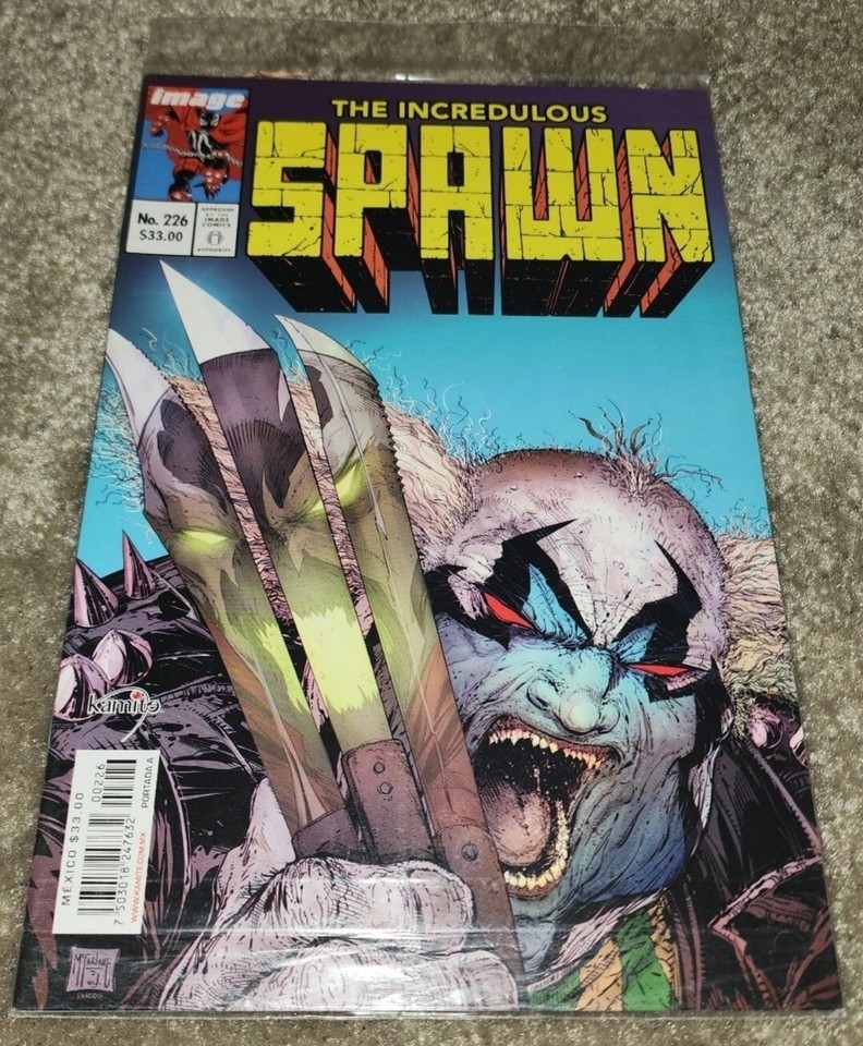1 One Rare Spawn 226 NM MX Variant Incredible Hulk 340 Homage Todd ...