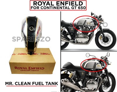 Royal Enfield "Mr. Clean Fuel Tank" for CONTINENTAL GT 650 | eBay