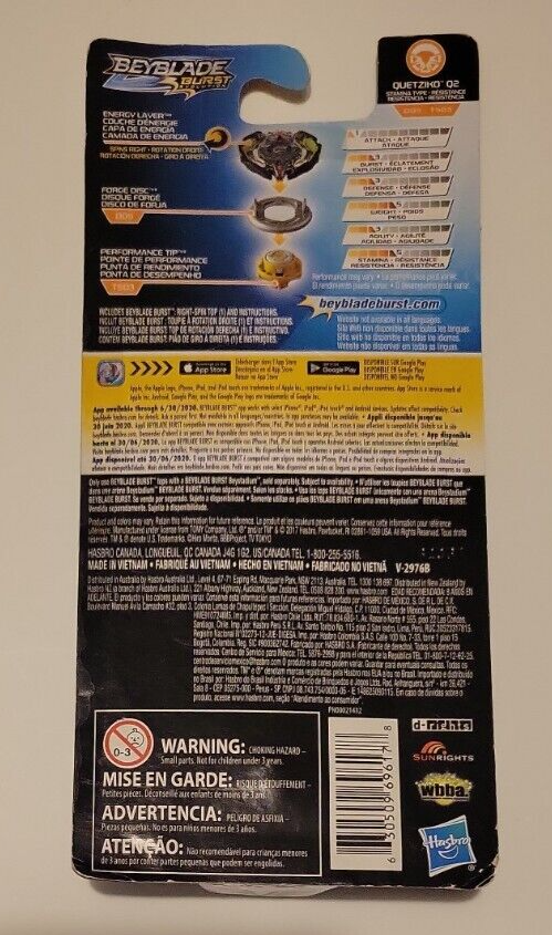 Beyblade Burst Evolution Single Top Pack Quetziko Q2 | eBay
