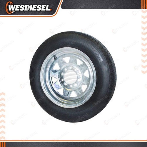 ARK Trailer Wheel Galvanised 13" x 4.5" Ford/HT Stud Pattrn W/165R13C ...