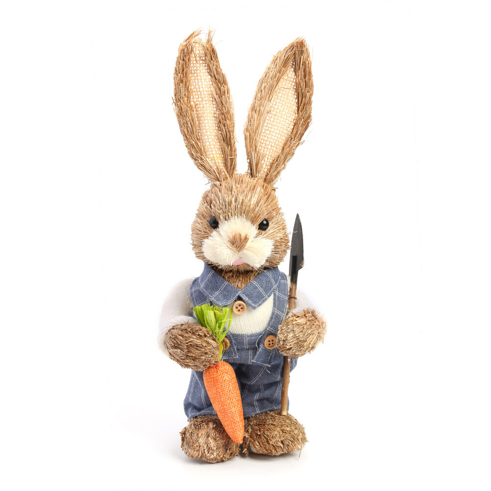 Creative Bunny Easter Decoration Simulation Cute Rabbit Ornament Home ...