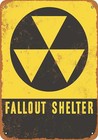 METAL SIGN - Fallout Shelter - Vintage Look Reproduction | eBay