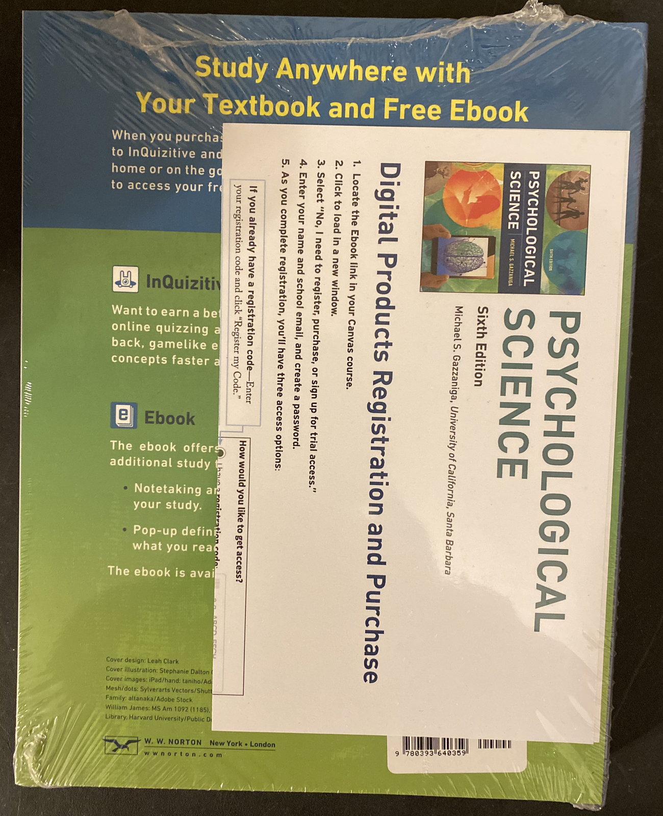 Psychological Science (Sixth Edition) - Paperback By Gazzaniga, Michael ...