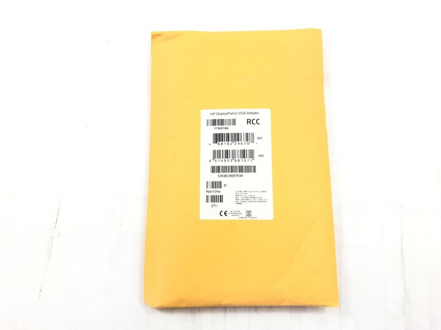 HP F7W97AA Video Cable DisplayPort to VGA Adapter 3412492 for sale ...