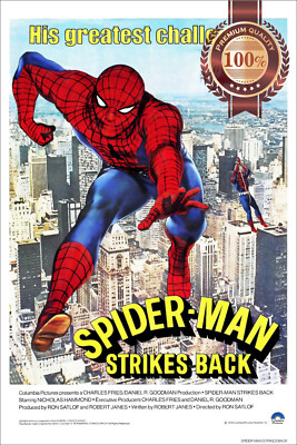 SPIDER-MAN STRIKES BACK RETRO 1978 OFFICIAL ORIGINAL PRINT PREMIUM ...