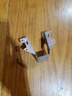 Simpson Double Shear Face Mount Joist Hanger Gray 2-in x 4-in Strong ...