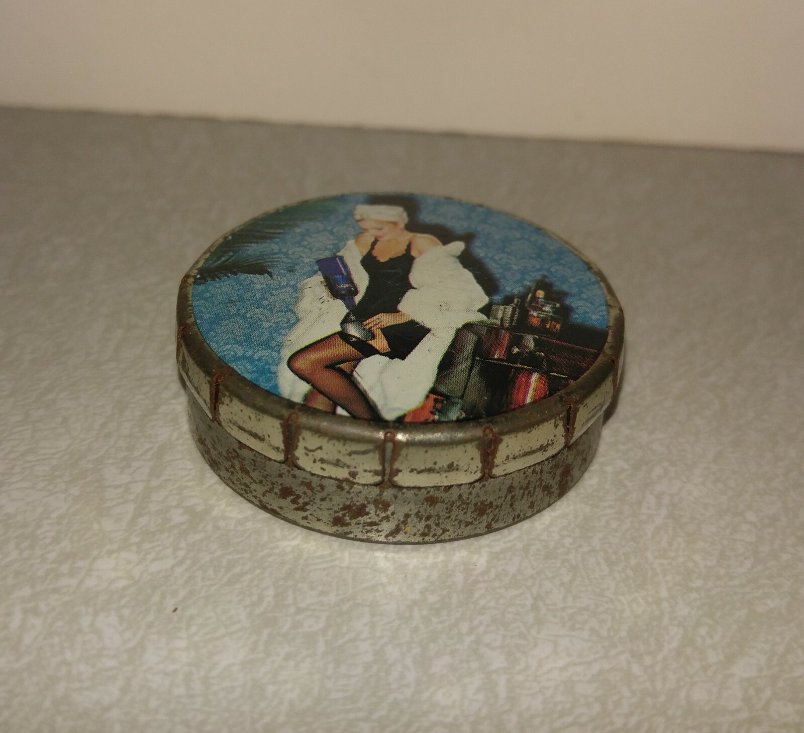 SKYY Vodka Housewife Pinup Advertising Mints Tin early 2000's HTF | eBay