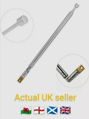 Pure Radio Universal DAB FM Replacement Antenna Telescopic Aerial - T1 ...